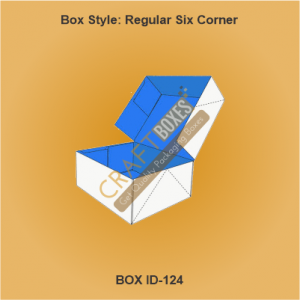 Regular Six Corner Packaging Boxes – Custom & Durable
